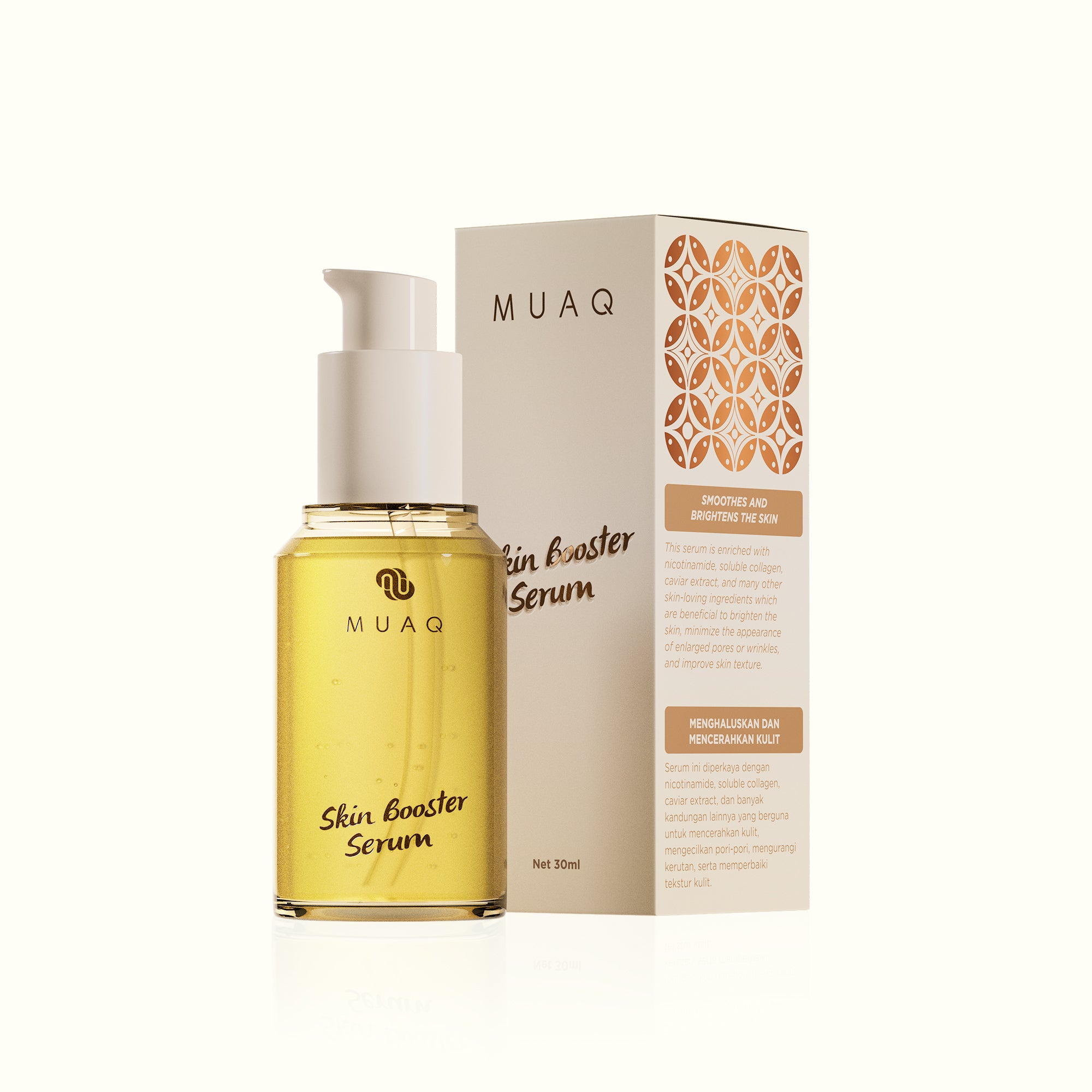 MUAQ SKIN BOOSTER SERUM WITH CAVIAR EXTRACT